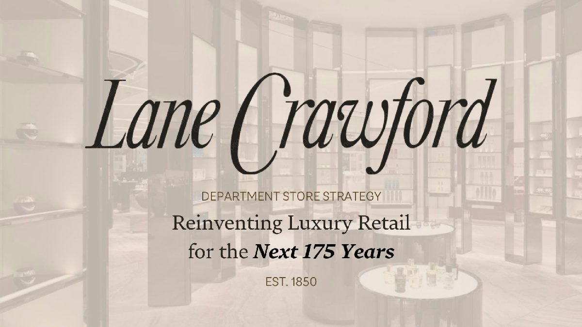 Lane Crawford Disrupts Department Store Model | RetailNews.ai